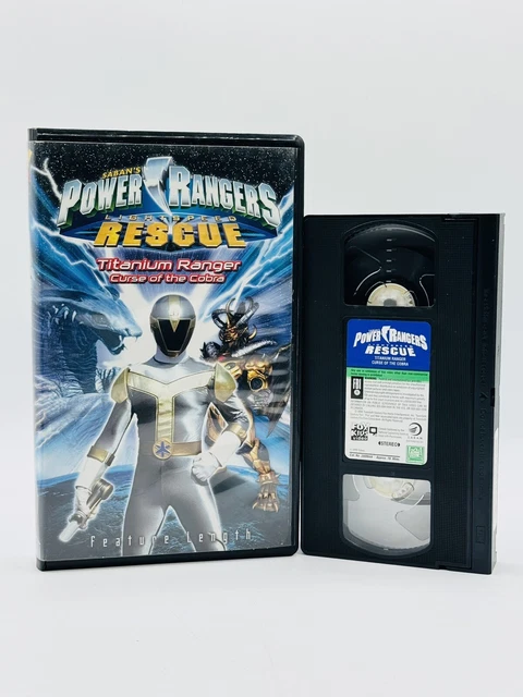 POWER RANGERS LIGHTSPEED Rescue: Titanium Ranger Curse Of The Cobra For ...