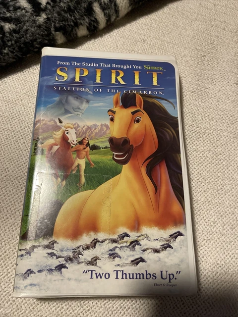 SPIRIT: STALLION OF the Cimarron VHS Movie Clamshell 2002 NEW Sealed £8 ...