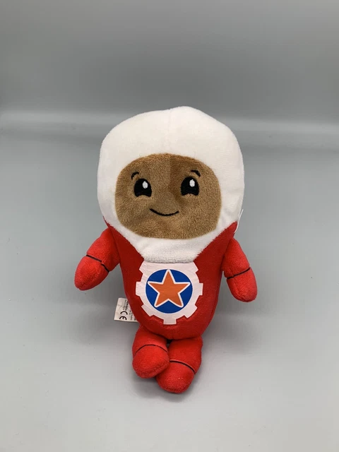GO JETTERS CBEEBIES Lars Plush Soft Toy Rare 8" Red £14.99 - PicClick UK
