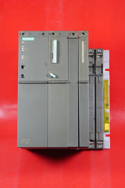 SIEMENS 6ES7488-4GY00-0AC0 SIMATIC S7 CPU 488-4 + 3 Module Komplett ...