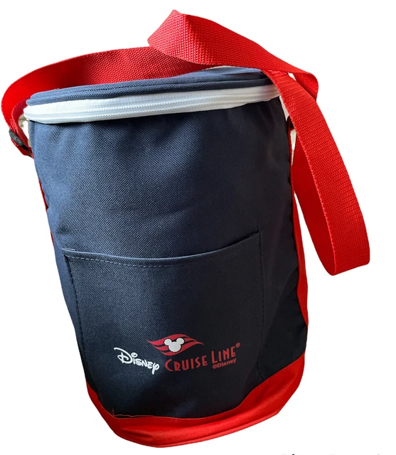 DISNEY CRUISE LINE Cooler Bucket Bag Americana 28” Round Cylinder ...