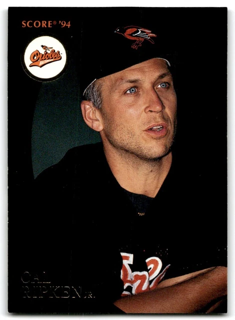 1994 SCORE BURGER King Cal Ripken Jr. Gold Cal Ripken Jr. Baltimore ...