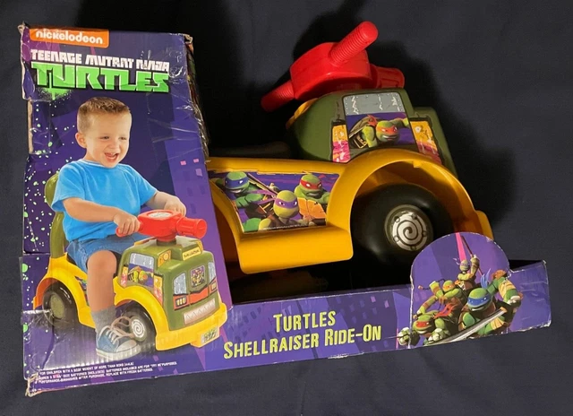 NICKELODEON TEENAGE MUTANT Ninja Turtles Shellraiser Ride-On Toy - NIB ...