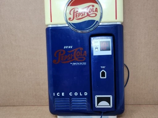VTG PEPSI-COLA DRINK Vending Machine replica Wall Display Phone with ...