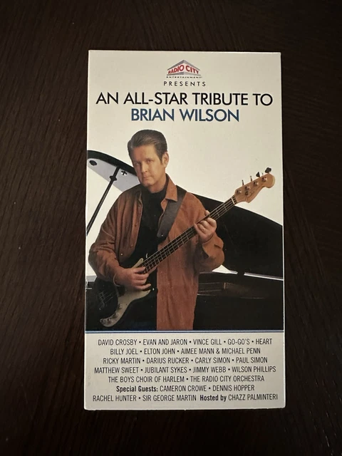 ALL STAR TRIBUTE To Brian Wilson VHS Various Artists VHS Tape Near Mint ...