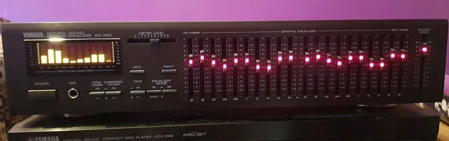 YAMAHA EQ-550 STEREO Graphic Equalizer, Vintage. £150.00 - PicClick UK