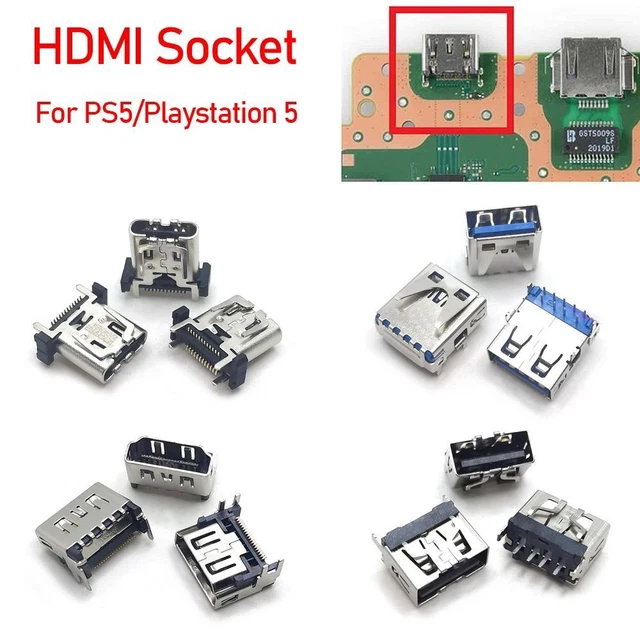 UNIVERSAL HDMI SOCKET USB 3.0 USB Port Jack for PS5/Playstation 5 £3.41 ...
