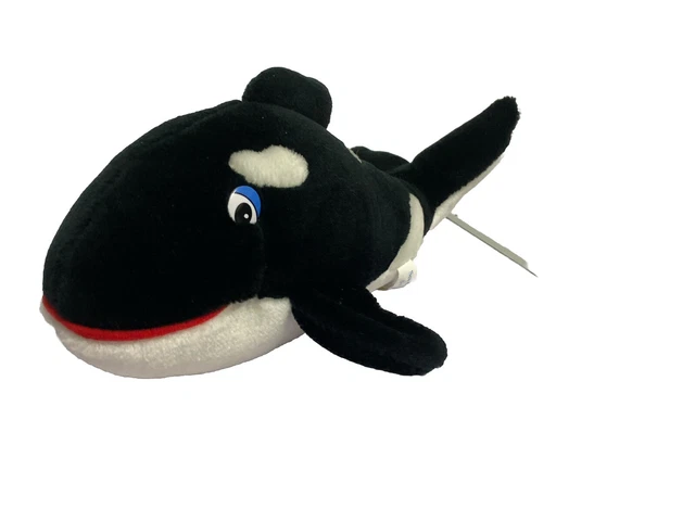 SEA WORLD SHAMU Orca Killer Whale Plush Stuffed Animal Toy Shamoo 20 ...