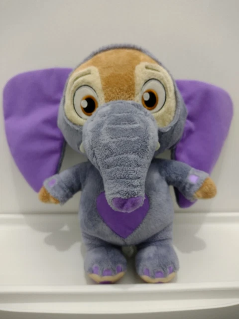 DISNEY ZOOTROPOLIS ELE-FINNICK Talking Soft Toy Plush Elephant 11" £2. ...