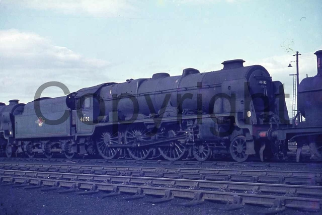 ORIGINAL 35MM COLOUR SLIDE BR STEAM ROYAL SCOT 46132 CARLISLE KINGMOOR ...