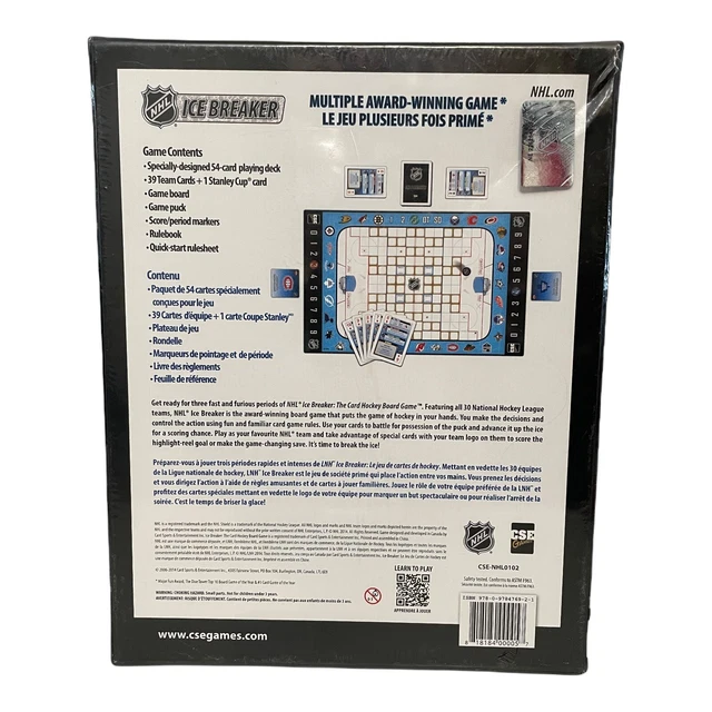 NHL ICE BREAKER The Card Hockey Board Game NEW $48.39 - PicClick CA