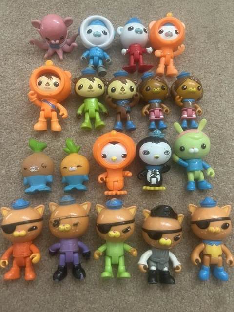 OCTONAUTS FIGURES BUNDLE Professor, Inkling Vegimals Vegimals CBeebies ...