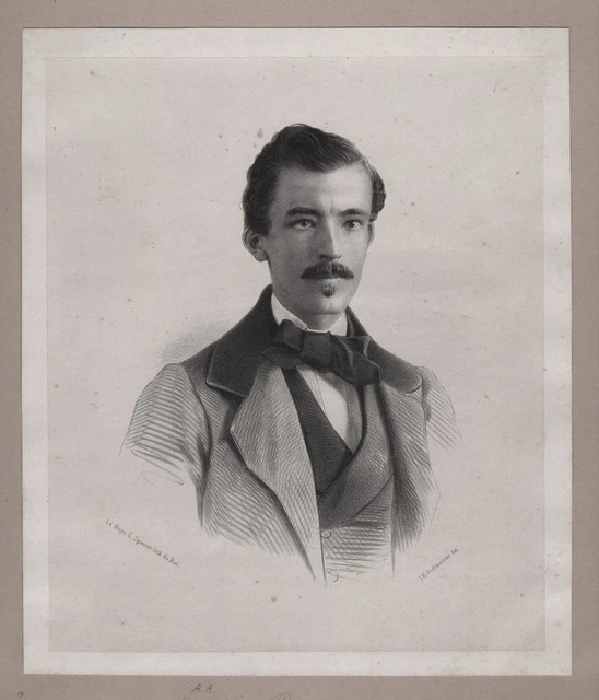 AOÛT ADRIAAN HENRY Besier Utrecht Dutch Politician Portrait ...