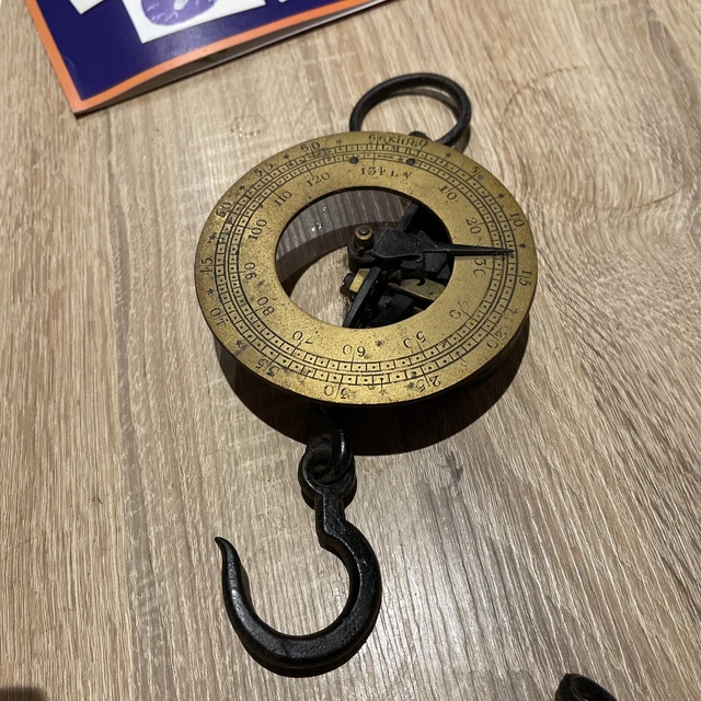 ANCIEN PESON ANCIEN en fer forgé EUR 83,00 - PicClick FR