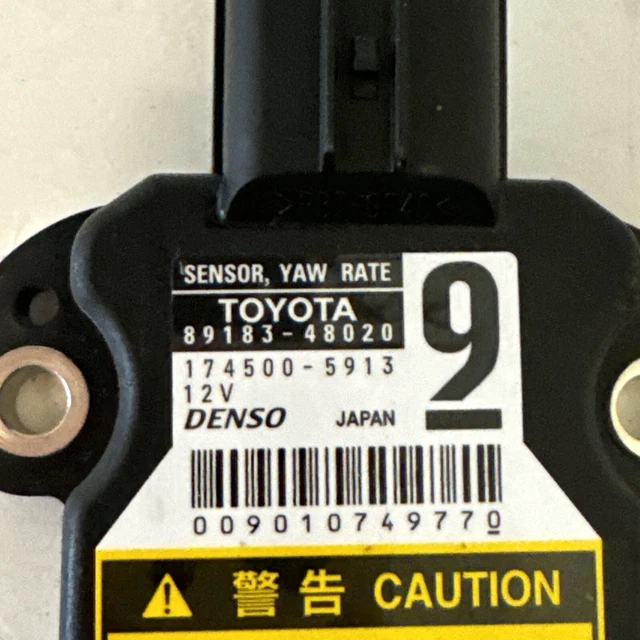 2017 LEXUS IS300 Yaw Rate Control Speed Sensor Computer Module Oem ...