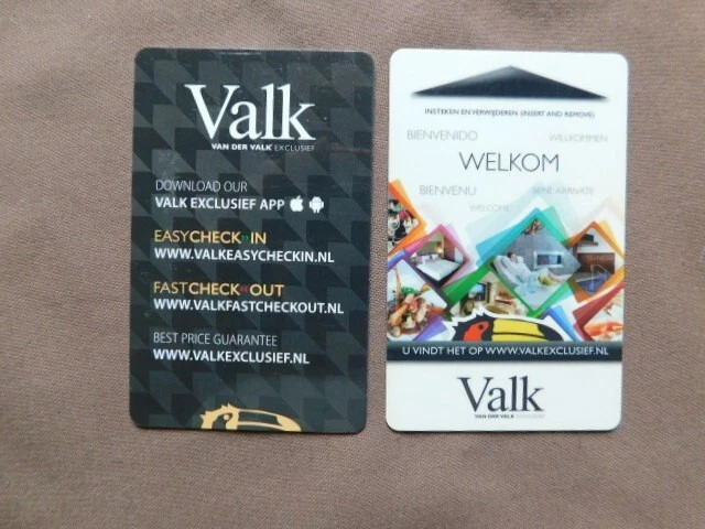 2 MAGNETIC HOTEL Keys - van der Valk Nederland EUR 1,00 - PicClick FR