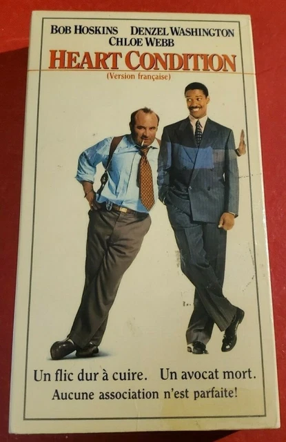 *RARE VHS FRENCH Movie Heart Condition - Denzel Washington $15.99 ...