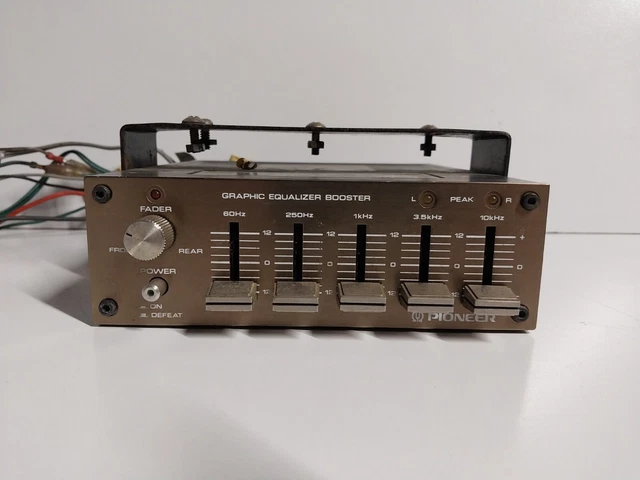 VINTAGE PIONEER GRAPHIC Equalizer Head Unit AD-30 $150.00 - PicClick AU