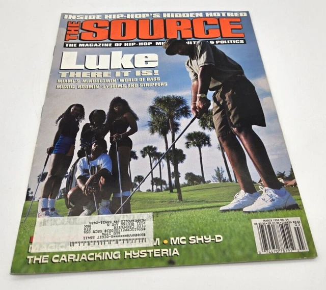 THE SOURCE HIP-HOP rap magazine March 1994 Luke Luke Campbell 2 Live ...