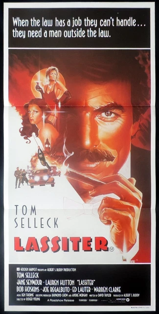 LASSITER ORIGINAL DAYBILL Movie poster Tom Selleck Jane Seymour Lauren Hutton EUR 11,84 ...