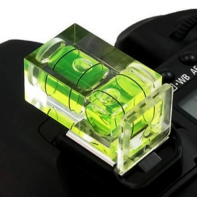 2 AXIS BUBBLE Spirit Level Shoe Cover cap For Camera DSLR _ EUR 3,85 ...