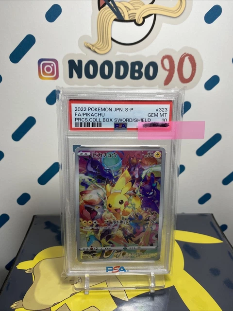 CARTE POKEMON PIKACHU 323/S-p sword and shield promo PSA 10 EUR 649,00 ...