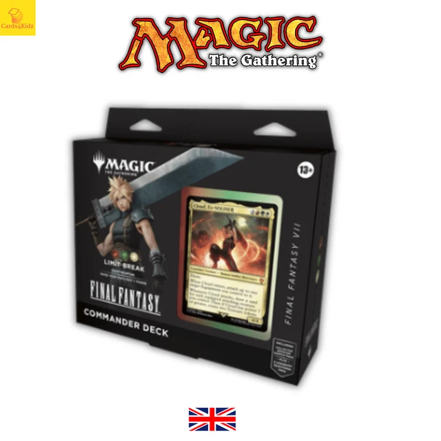 MAGIC THE GATHERING Final Fantasy Commander Deck Limit Break English ...