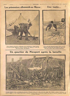 PRISONERS FELDGRAUEN MOROCCO morocco/grave barcy/battle of nieuport wwi ...