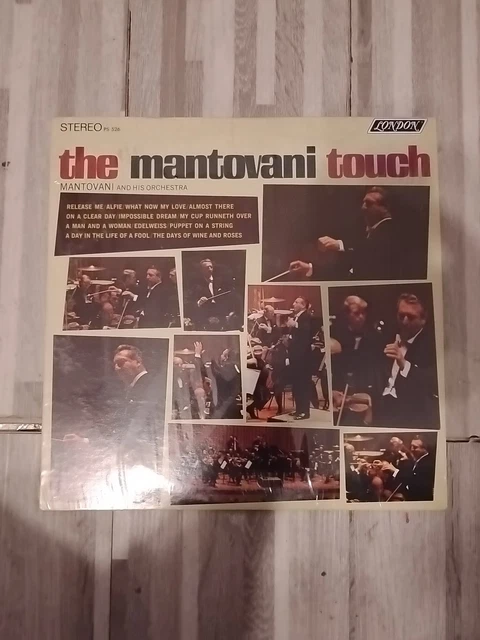 MANTOVANI THE MANTOVANI Touch London PS526 1966 EX Vinyl VG+ Cover ...