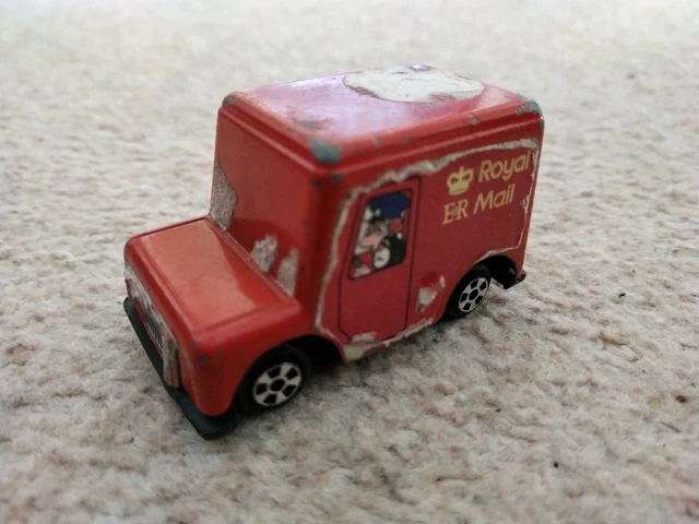 VINTAGE 1983 POSTMAN Pat Toy Car Van ERTL Retro Post Van Diecast £1.50 ...