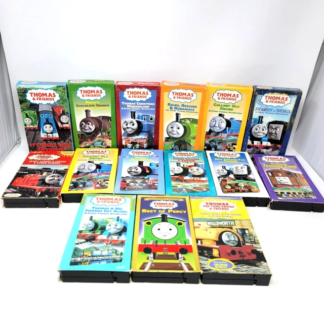 THOMAS THE TANK Engine & Friends VHS Vintage Lot of 19 Video Tapes EUR ...