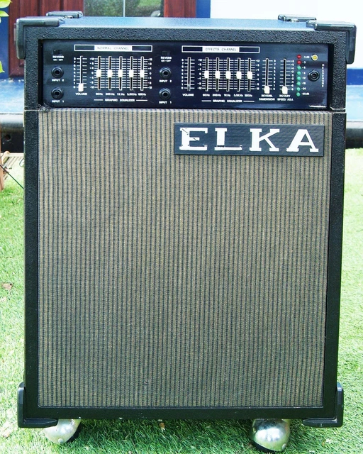 VINTAGE ITALIAN ELKA P100 100 Watt Amplifier. £75.00 - PicClick UK