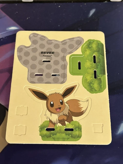 EEVEE COLES POKEMON Builders 2024 Promotion Collection Card Figure ...