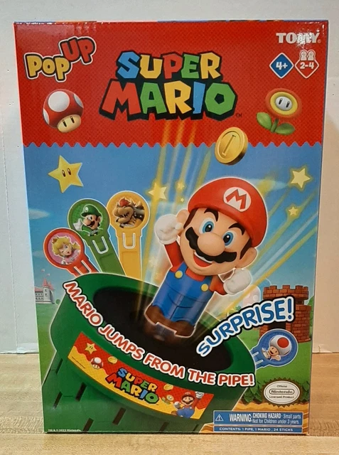 SUPER MARIO BROS. ~ Mario Pop-Up Game by TOMY ~New $24.99 - PicClick