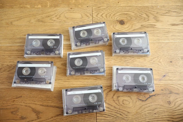 7 X PHILIPS Fs 90 Audio Cassettes Used Once £8.95 - PicClick UK