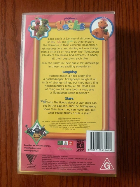 JIM HENSON'S THE Hoobs Laughing VHS PAL EUR 19,63 - PicClick FR