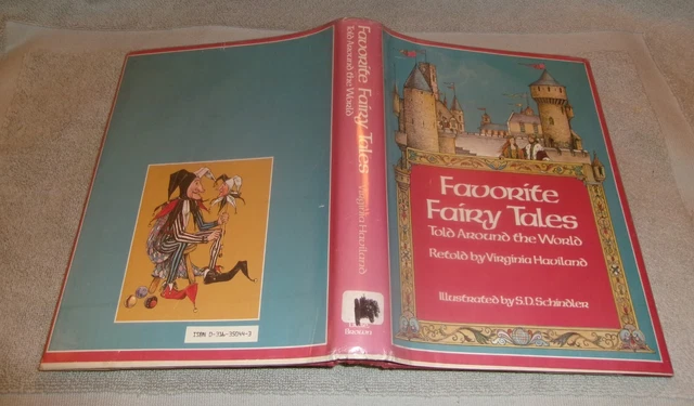 FAVORITE FAIRY TALES TOLD AROUND THE WORLD Vintage VIRGINIA HAVILAND ...