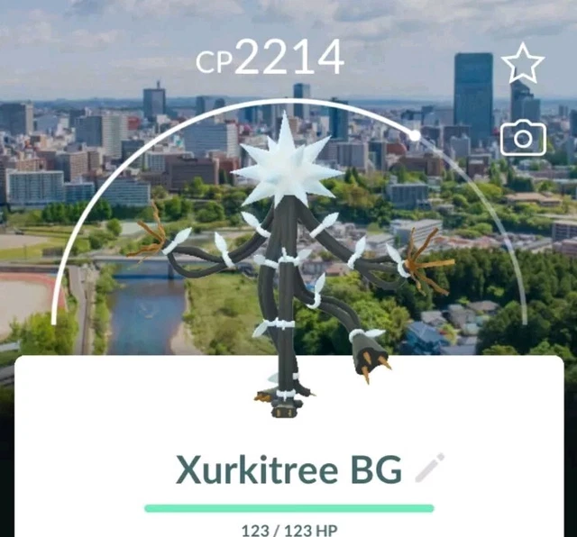 POKEMON GO/XURKITREE WITH Japan Go Fest 2024 Background-Location Card ...