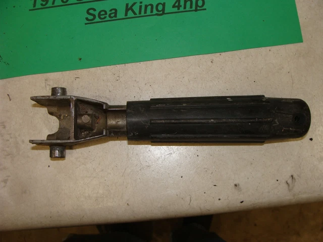 1970'S MONTGOMERY WARD GALE Sea King 4hp outboard tiller handle ...