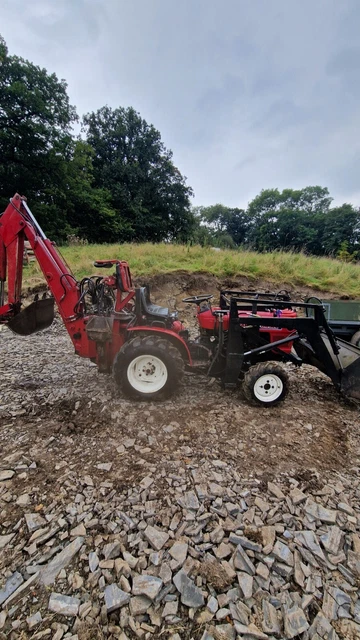 YANMAR 186D COMPACT tractor with backhoe and trailer £8,450.00 ...