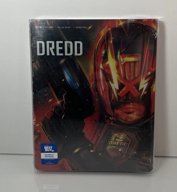 DREDD 4K STEELBOOK (4K UHD, Blu-Ray, Digital) Sealed - Only at Best Buy RARE EUR 37,98 - PicClick FR