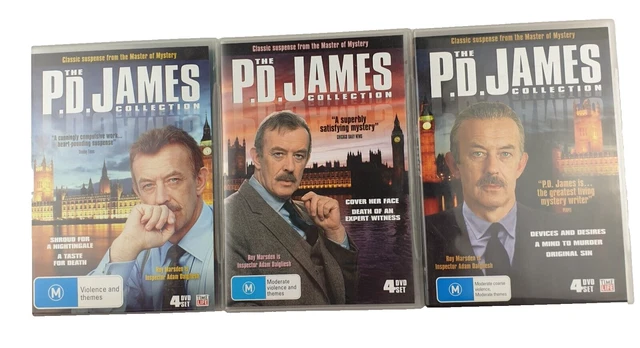 THE P.D. JAMES Collection DVD Bundle, 12 x DVDs, Region 4 PAL, Drama ...