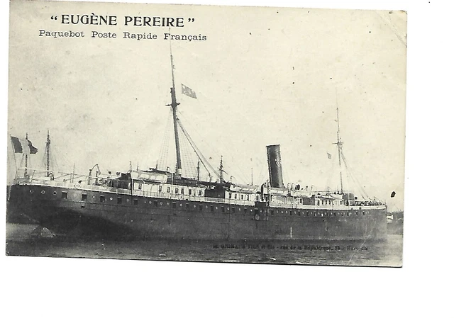 BATEAU MARINE Paquebot Eugene Pereire EUR 2,00 - PicClick FR