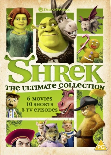 SHREK ULTIMATE COLLECTION (6 Films + 10 Short) DVD Neuf EUR 23,32 ...