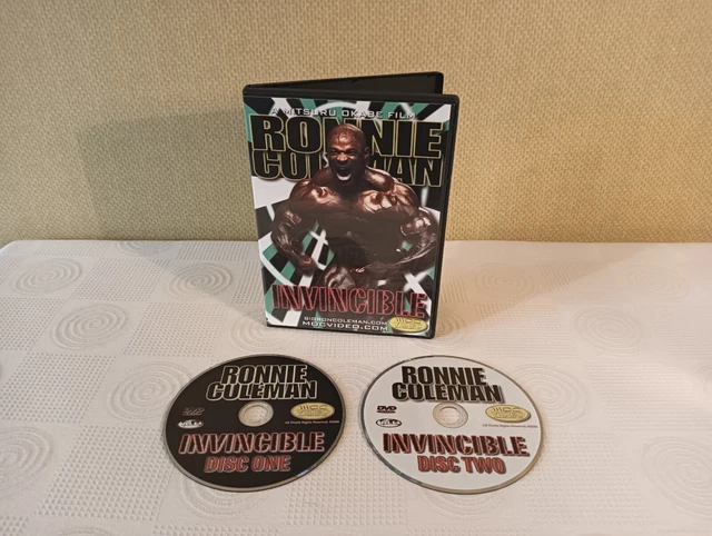 RONNIE COLEMAN INVINCIBLE DVD Bodybuilding 2007 Mr Olympia Region Free ...