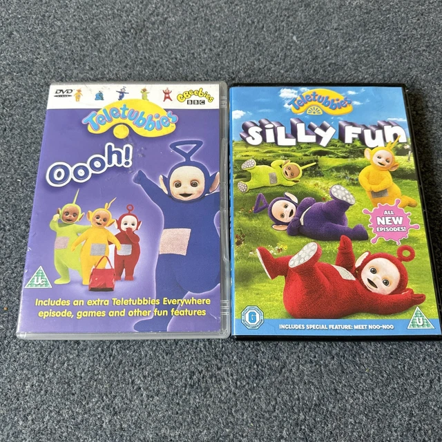 2X TELETUBBIES DVDS Oooh! And Silly Fun DVD. Tinky Winky Dipsy La La Po ...