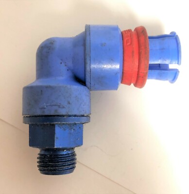 FESTO PUSH / pull threaded elbow fitting plastic end - aluminum end ...