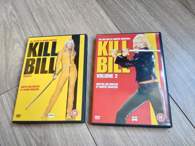 KILL BILL COMPLETE DVD Set. Vol. 1 and Vol. 2. Quentin Tarantino. EUR 1 ...