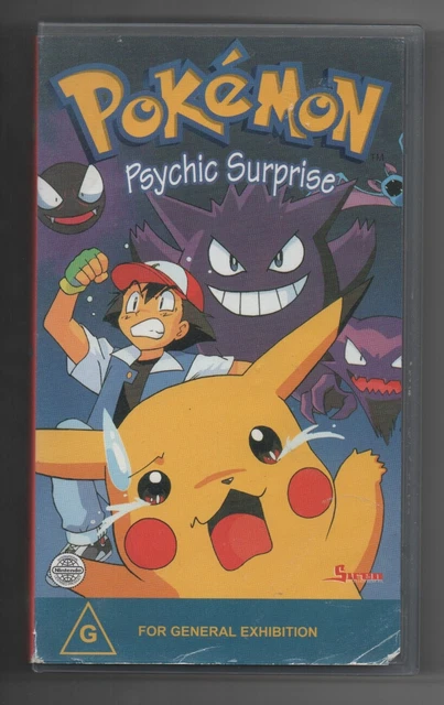 POKEMON PSYCHIC SURPRISE Pal VHS Video Animation Vol. 7 $12.95 ...
