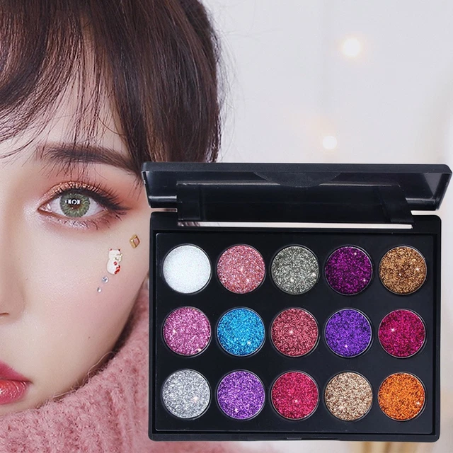 15 COLORS EYE Shadow Matte Pearly Lustre Makeup Combination Cosmetic ...